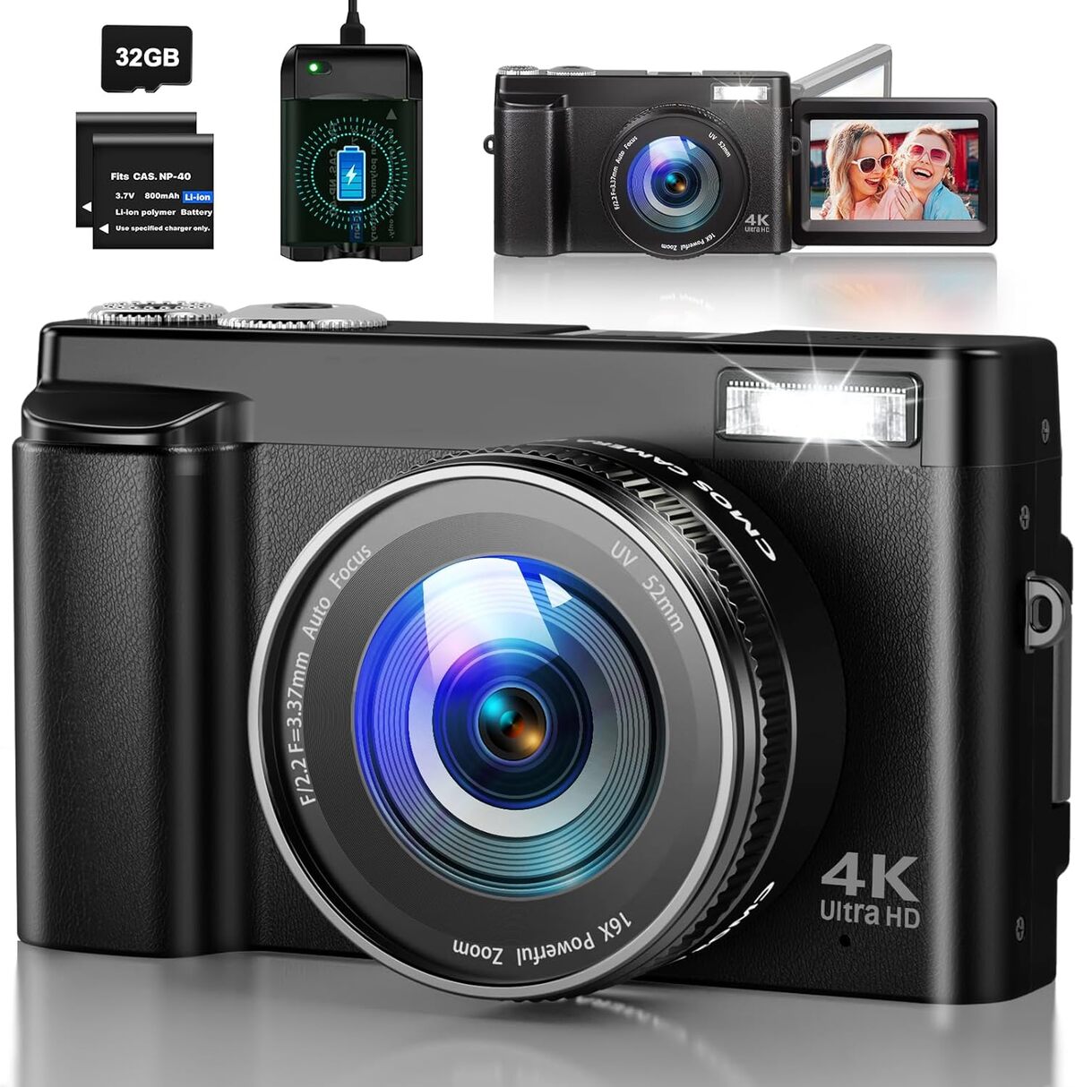 Test d'un appareil photo numérique 4K : l'allié idéal pour débutants et ...