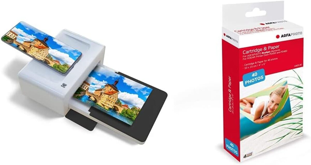 Test de l'imprimante photo Kodak PD460 : polyvalence Bluetooth et docking
