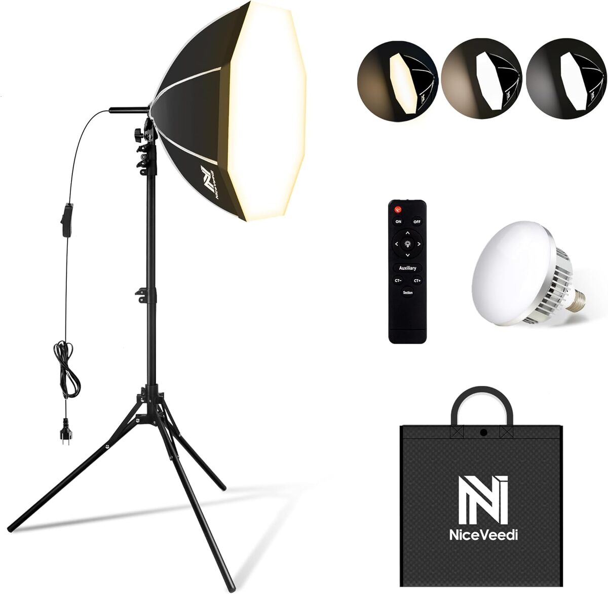 Test du kit d'éclairage NiceVeedi pour studio photo : performance et ...