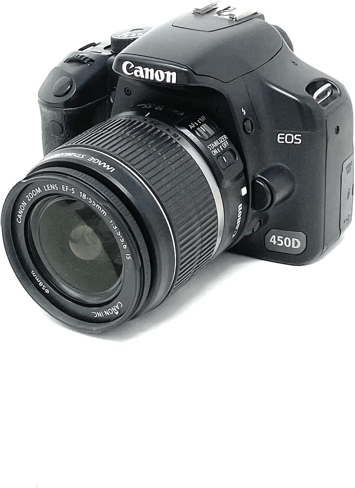 Test Canon EOS 450D : reflex 12.2 Mpix avec objectif 18-55mm